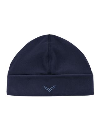 Trigema Strickmütze Herren Fleece Mütze 655551, Blau (Navy 046) Medium (Herstellergröße: 2)