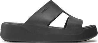 Crocs Pantoletten Getaway Platform H-Strap 209409 Schwarz