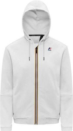 K-Way Femme, Sweatshirts et sweats &agrave; capuche, Blanc, Taille: 44 FR Prosper Zip Sweat &agrave; capuche