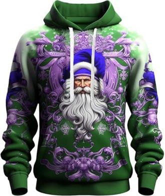 Generic Pull à Capuche Blanc Homme Sweat Rembourré Homme Pull Homme Capuche Laine Pull Fin Homme Col V Sweat Vert Sapin Homme Pull Vert A Capuche Beau Pull De