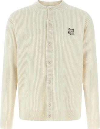 Maison Kitsun&eacute; Homme, Pulls, Blanc, Taille: L Tricots