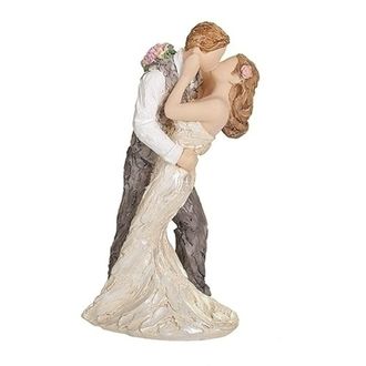 Roman 13324 More Than Words Love and Cherish Figur, 14,6 cm H&ouml;he, Kunstharz und Stein Mix