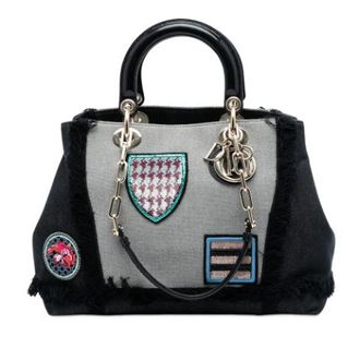 Dior Pre-owned Denim Handtasche - - Pre-owned - Damen - Schwarzk - ONE SIZE