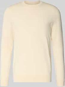Profuomo Regular Fit Strickpullover mit Seide-Anteil