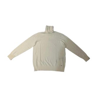 Fay Girocollo Manica Lunga - - Knitwear - Damen - Beige - XL