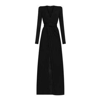 Dsquared2 Kleid mit G&uuml;rtel - - Dresses - Damen - Schwarzk - S