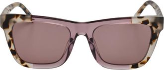 DKNY Dkny, Femme, Accessoires, Brun, Taille: ONE Size Rectangle Lunettes de soleil