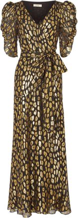 Temperley London Kyra Midikleid - Schwarz