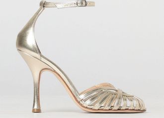 Anna F. Sandalen Mit Absatz Damen Farbe Platinum