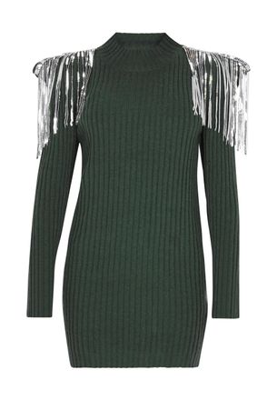 Faina Kleid Damen dunkelgr&uuml;n