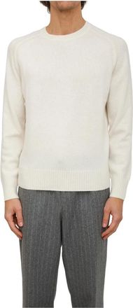 HUGO BOSS Homme, Pulls, Blanc, Taille: M Pull en cachemire Bianco