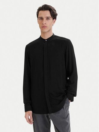HUGO BOSS Hemd Kaleb 50554719 Schwarz Slim Fit