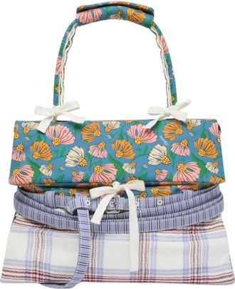 Moschino Femme, Sacs, Multicolore, Taille: ONE Size Tie Me Medium Handbag