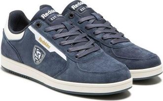 Redskins Baskets en cuir Detente marine blanc