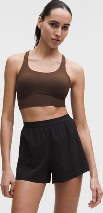 lululemon Soutien-gorge long Energy Maintien moyen, bonnets B-D Evolve pour Femmes - Taille L