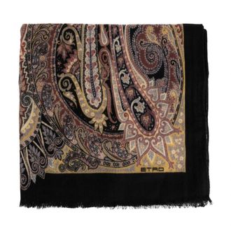 Etro Cashmere Scarf - - Accessories - Damen - Schwarzk - ONE SIZE
