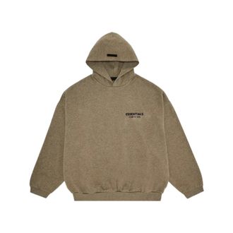 Fear of God Essentials Fleece Hoodie - - Sweatshirts & Hoodies - Herren - Braun - M