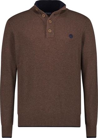 North Sails Herren Pullover braun unifarben