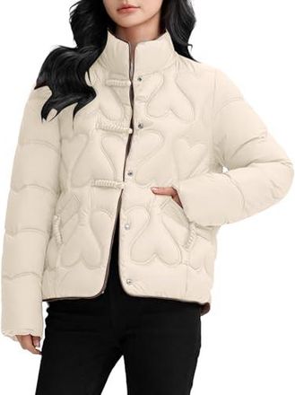 Generic Parka Longue Femme Doudoune Longue Oversize Femme Women Quilted Winter Long Sleeve Stand Neck Lightweight Puffer Outerwear Manteau Hiver Long Doudoune