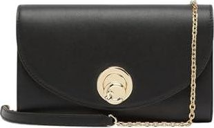 Coccinelle Cuir sac à épaule bandoulière Nikla Smooth Handbag Smooth Leather Noir