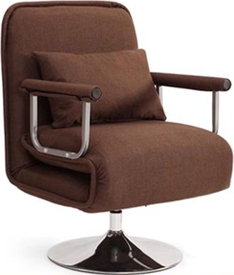 Generic Schlafsessel Recamiere Mit Schlaffunktion Schlafsofa Umwandelbar Stahlrahmen 5-Fach Verstellbare Rückenlehne Hebe Und 360°-Drehung Einfachs Zu Montier