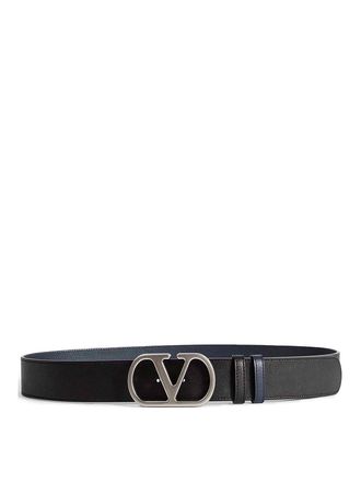 Valentino Garavani Ceinture - Bleu Fonc&eacute;