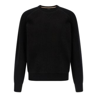 HUGO BOSS Herren, Strickwaren, Schwarzk, SGr&ouml;&szlig;e