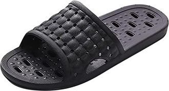 Generic Pantoufles antid&eacute;rapantes pour salle de bain pour homme et femme Taille 48, Noir, 39 2/3 EU