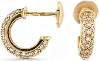 Cartier Ohrringe - CARTIER ETINCELLE HOOP-OHRRINGE AUS 18K GELBGOLD M - Gr. unisize - in Gold - f&uuml;r Damen