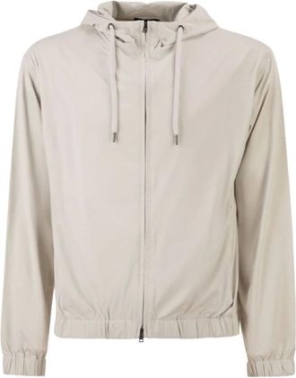 Herno Homme, Sweatshirts et sweats &agrave; capuche, Gris, Taille: XL Sweat &agrave; capuche zipp&eacute;