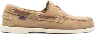 Sebago Femme, Chaussures, Beige, Taille: 39 1/2 EU Docksides Portland Artisan