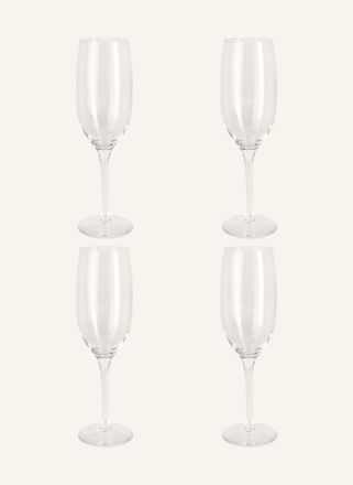 Alessi 4er-Set Sektgl&auml;ser Mami Xl transparent
