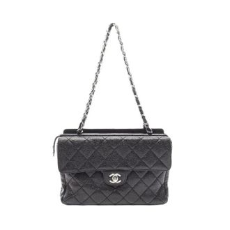 Chanel Pre-owned Matelasse Grained Calf Tote Bag - - Pre-owned - Damen - Schwarzk - ONE SIZE