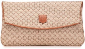 Celine Clutches - Macadam Coated Canvas Clutch - Gr. unisize - in Braun - f&uuml;r Damen