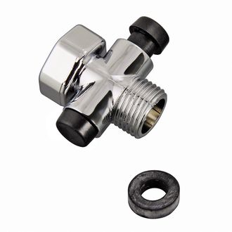 XAVAX Duschstopper, Erhalt von Temperatur- und Wassermengen-Einstellung, besonders geeignet f&uuml;r &auml;ltere Armaturen 1/2 (12,7 mm)