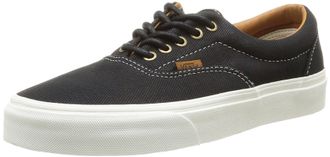 Vans U ERA (Coated Canvas), Unisex-Erwachsene Sneakers, Schwarz ((Coated Canvas) / DTL), 37 EU (4.5 Erwachsene UK)