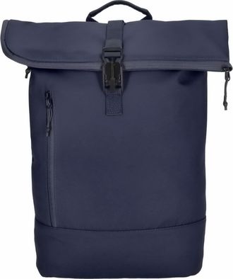 Kenorada Rucksack Leisure RS60-B | moderner Tagesrucksack mit Rolltop | gepolstertes Laptopfach (bis 15) | verstellbare Schulterriemen | Zwei Au&szlig;enf&auml;cher (Dark