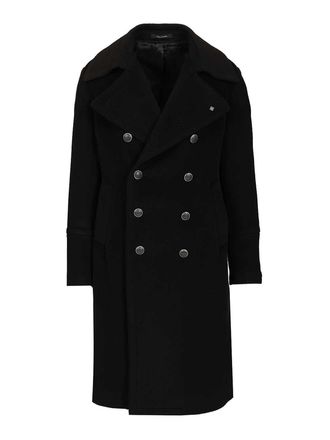 Tagliatore Manteau Au Genou - Noir