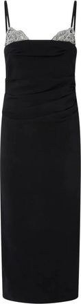 Pinko Pinko, Femme, Robes, Noir, Taille: 40 FR Carruba Dress