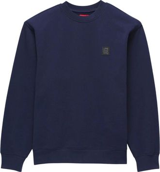 Vans Homme, Sweatshirts et sweats &agrave; capuche, Bleu, Taille: XL Skate Ave Crew Neck Fleece