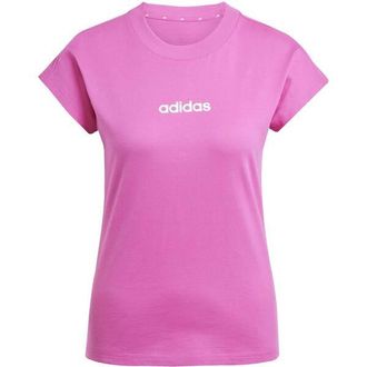 adidas Damen Shirt Essentials Linear Cotton
