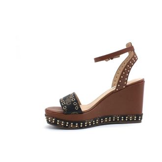 Guess Sandalen mit Keilabsatz - - Shoes - Damen - Braun - 36 EU