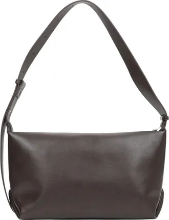 Estro & Luminara Femme, Sacs, Brun, Taille: ONE Size Sac bandouli&egrave;re compact