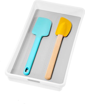 Madesmart Classic Abfalleimer, wei&szlig;, 15 x 6