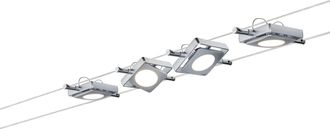 Paulmann 941.07 Seilsystem, Integriert, silber