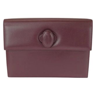 Cartier Sac pochette Pre-owned - Femme - Pre-owned - Rouge - Taille: ONE Size