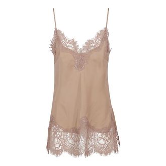Gold Hawk Coco Spitzen-Seiden-Camisole - - Tops - Damen - Braun - M
