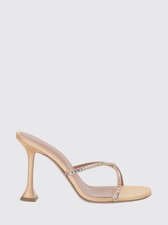 Amina Muaddi Sandalen Mit Absatz Damen Farbe Peach