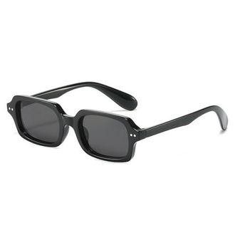 Generic Lunettes De Soleil &Agrave; Monture Fine For Hommes Et Femmes, Id&eacute;ales For Les D&eacute;placements Quotidiens Vacances(Black)