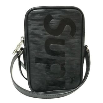 Louis Vuitton unisex, Pre-owned, Noir, Taille: ONE Size Pre-owned Epi Pochette Sac Bandouli&egrave;re